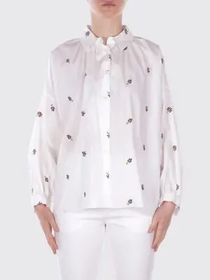 Max Mara Embroidered Shirt - White