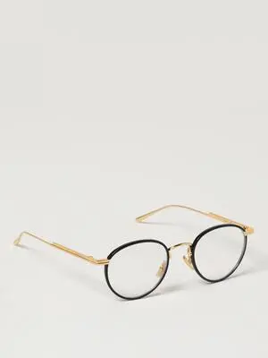 Bottega Veneta Round Frame Sunglasses In Yellow Gold - Multicolor