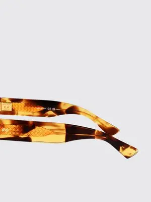 Bottega Veneta Tortoiseshell Patterned Acetate Rectangle Sunglasses - Multicolor