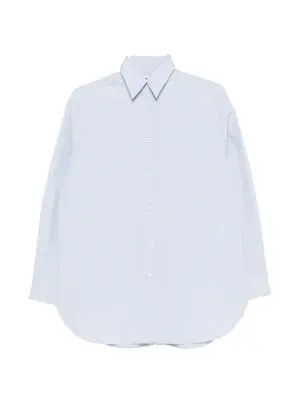 JIL SANDER Oversize Cotton Poplin Shirt