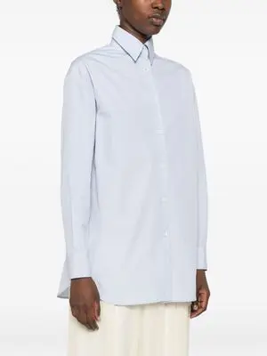 JIL SANDER Oversize Cotton Poplin Shirt