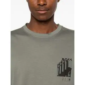 BOSS Grey T-shirts & Vests T-shirts