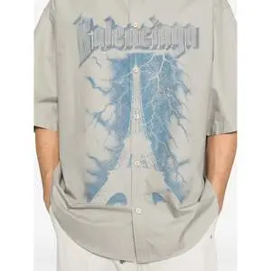 Balenciaga Grey Shirts - Gray