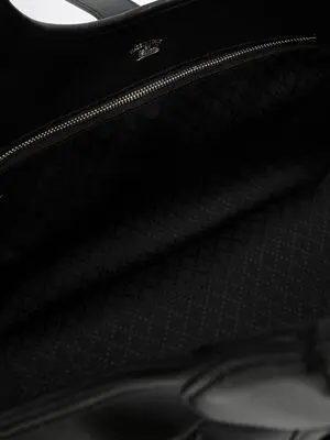 Gucci Shoulder Bag With Gold Tone Clasp - Black