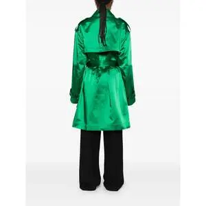 Dries Van Noten Double-breasted Belted Trench Coat