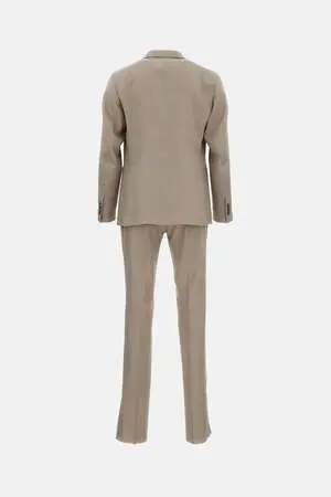 Tagliatore Montecarlo Linen Suit - Multicolor