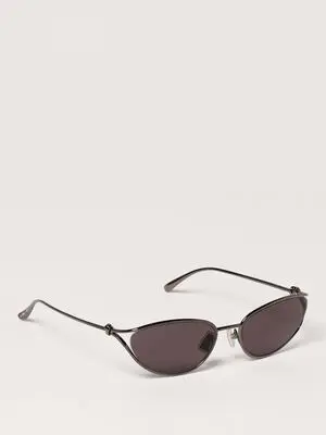 Bottega Veneta Metal Cat Eye Sunglasses - Silver