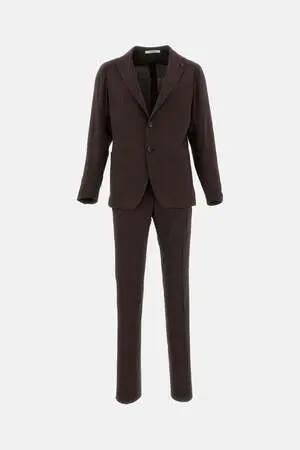 Tagliatore Tagliatore Men Montecarlo Linen Blended Suit Multicolor