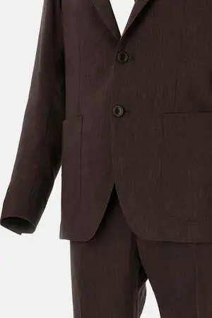 Tagliatore Montecarlo Linen Blended Suit - Multicolor