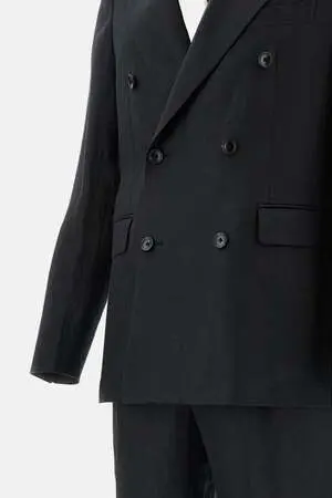 Tagliatore Vesuvio Linen Suit - Multicolor