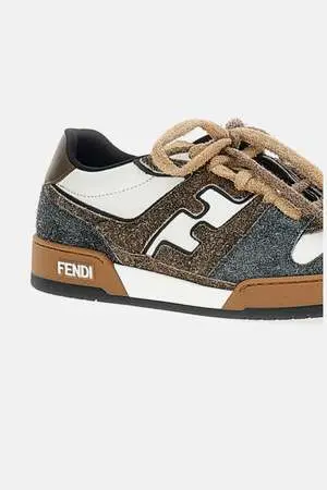 Fendi Match Mix Crosta Sneakers - Multicolor