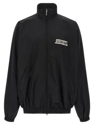 Balenciaga Masking Tape' Printed Tech Cotton Poplin Sweatshirt