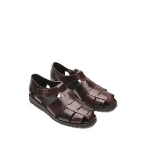 Paraboot Dark Leather Fisherman Sandals