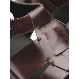 Paraboot Dark Leather Fisherman Sandals
