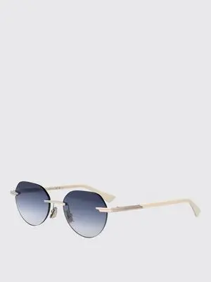 Bottega Veneta Oval Sunglasses - Silver