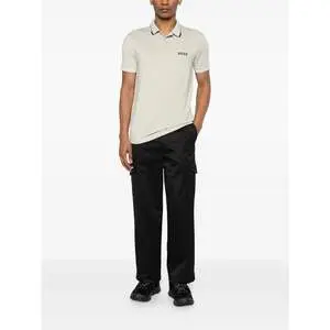 BOSS Neutrals Polo Shirts - Cream