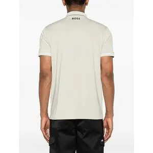 BOSS Neutrals Polo Shirts - Cream