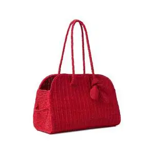 Jacquemus Raffia Tote Bag