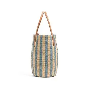 Valentino Garavani Hand-woven Raffia Shopping Bag