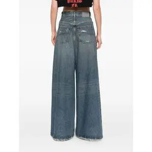 Balenciaga Wide-leg Denim Jeans