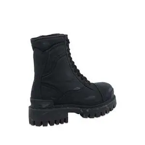 Balenciaga Lace-up Zip-up Combat Boots - Multicolor