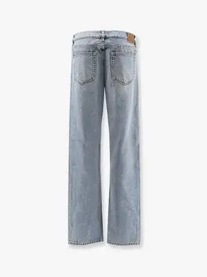 TOTEME Low Straight Organic Cotton Jeans - Multicolor