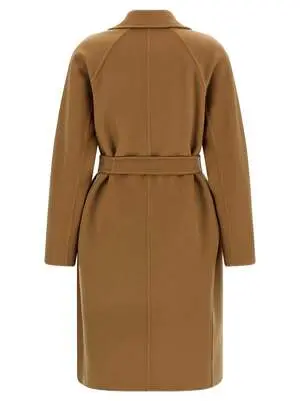 Max Mara Mxmaceri Cashmere Coat - Cream