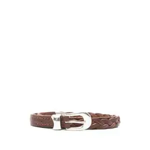 Our Legacy Braided Detail Belt - Brown