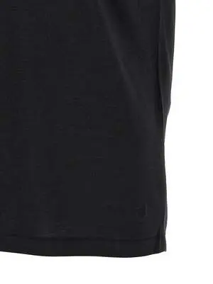 TOM FORD Logo Embroidery T-shirt - Black