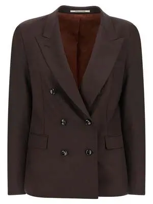 TAGLIATORE TAGLIATORE Parigi Double-Breasted Virgin Wool Blazer