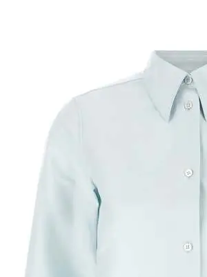 JIL SANDER 01' Double Cotton Shirt - Blue