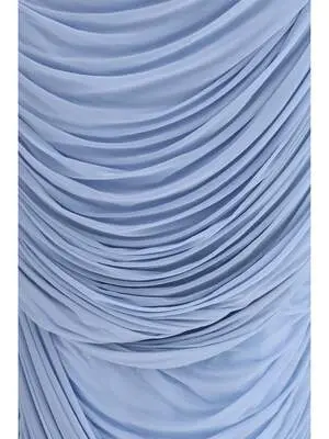 Magda Butrym Draped Midi Skirt - Blue