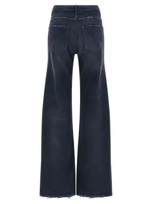 Balenciaga Curved Waist Wide Leg Jeans