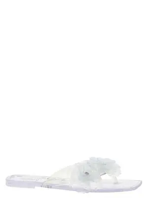 Coperni Silicone Flower Flat Flip-flop Sandals - Multicolor