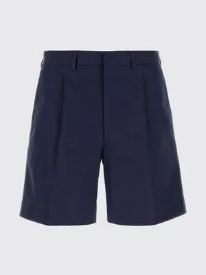 Prada Tailored Cotton Shorts - Blue