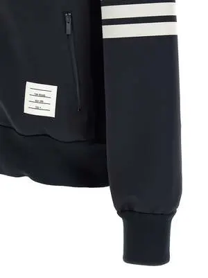Thom Browne Tech Viscose Bomber Jacket
