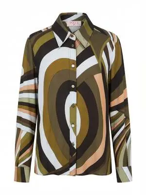 Emilio Pucci Printed Viscose Shirt - Multicolor