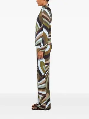 Emilio Pucci Printed Viscose Shirt - Multicolor