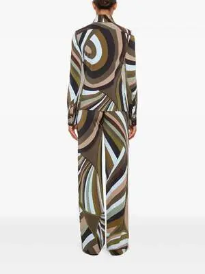 Emilio Pucci Printed Viscose Shirt - Multicolor
