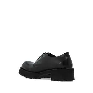 Balenciaga Calfskin Platform Loafers