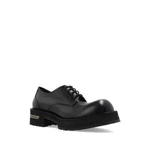 Balenciaga Calfskin Platform Loafers
