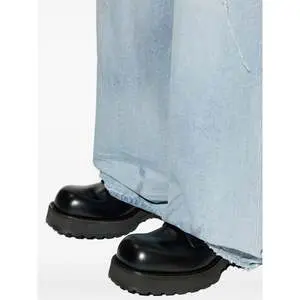 Balenciaga Calfskin Platform Loafers