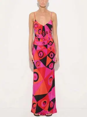 Emilio Pucci Silk Maxi Dress