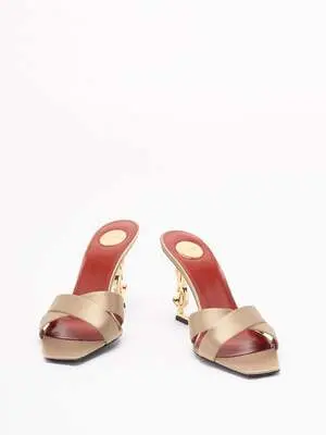 Saint Laurent Opyum Mules - Multicolor