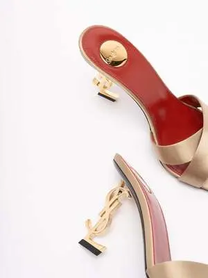 Saint Laurent Opyum Mules - Multicolor