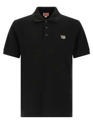 Kenzo Wild Tiger' Polo Shirt - Black
