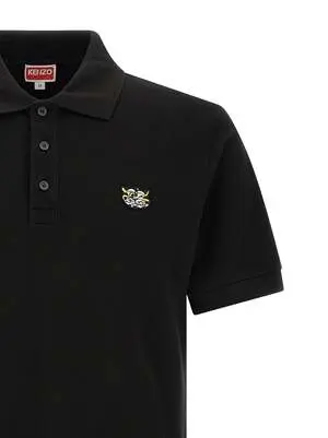 Kenzo Wild Tiger' Polo Shirt - Black