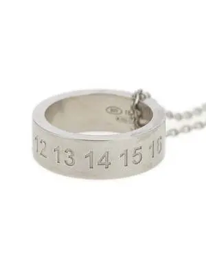 MAISON MARGIELA Number Reference" Sterling Necklace