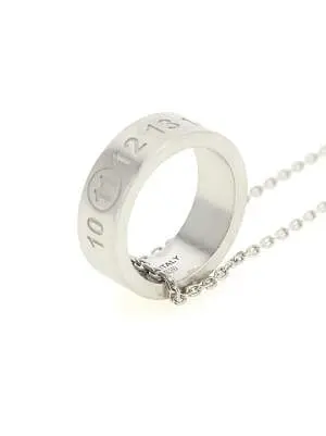 MAISON MARGIELA Number Reference" Sterling Necklace - Silver