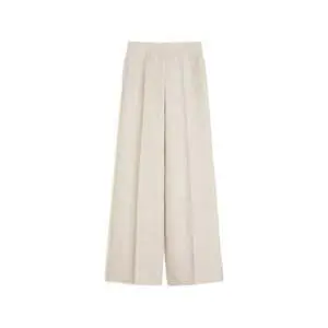 Max Mara Wide Leg Palazzo Pants - Cream